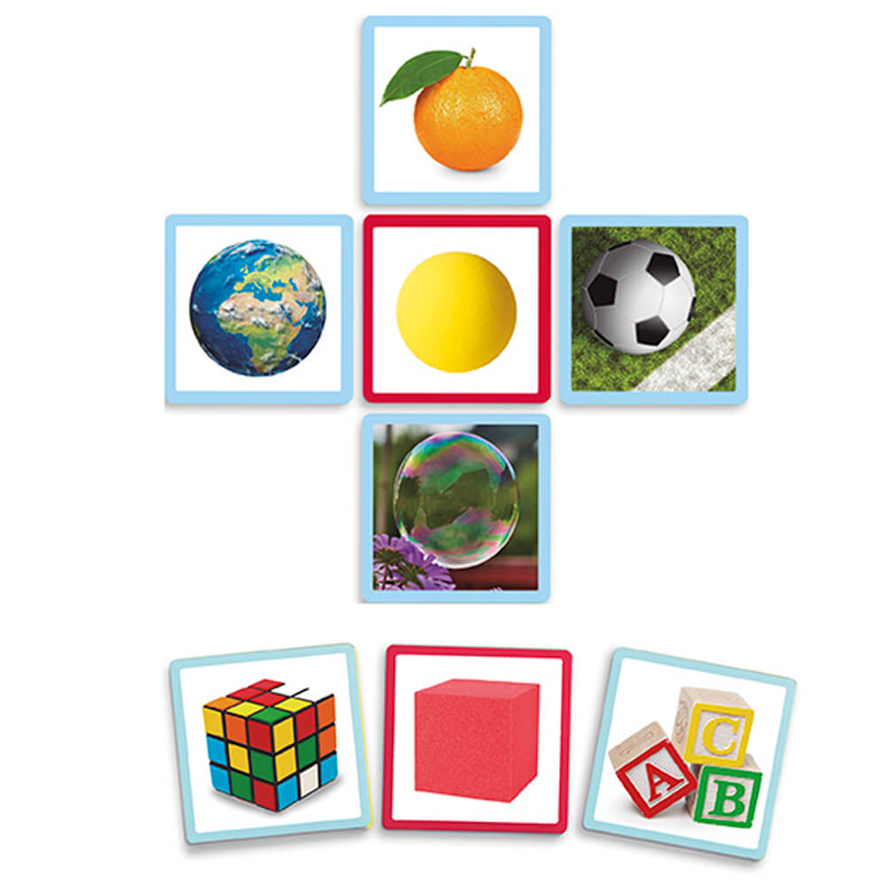 Les formes géométriques - jeu d'identification et d'association