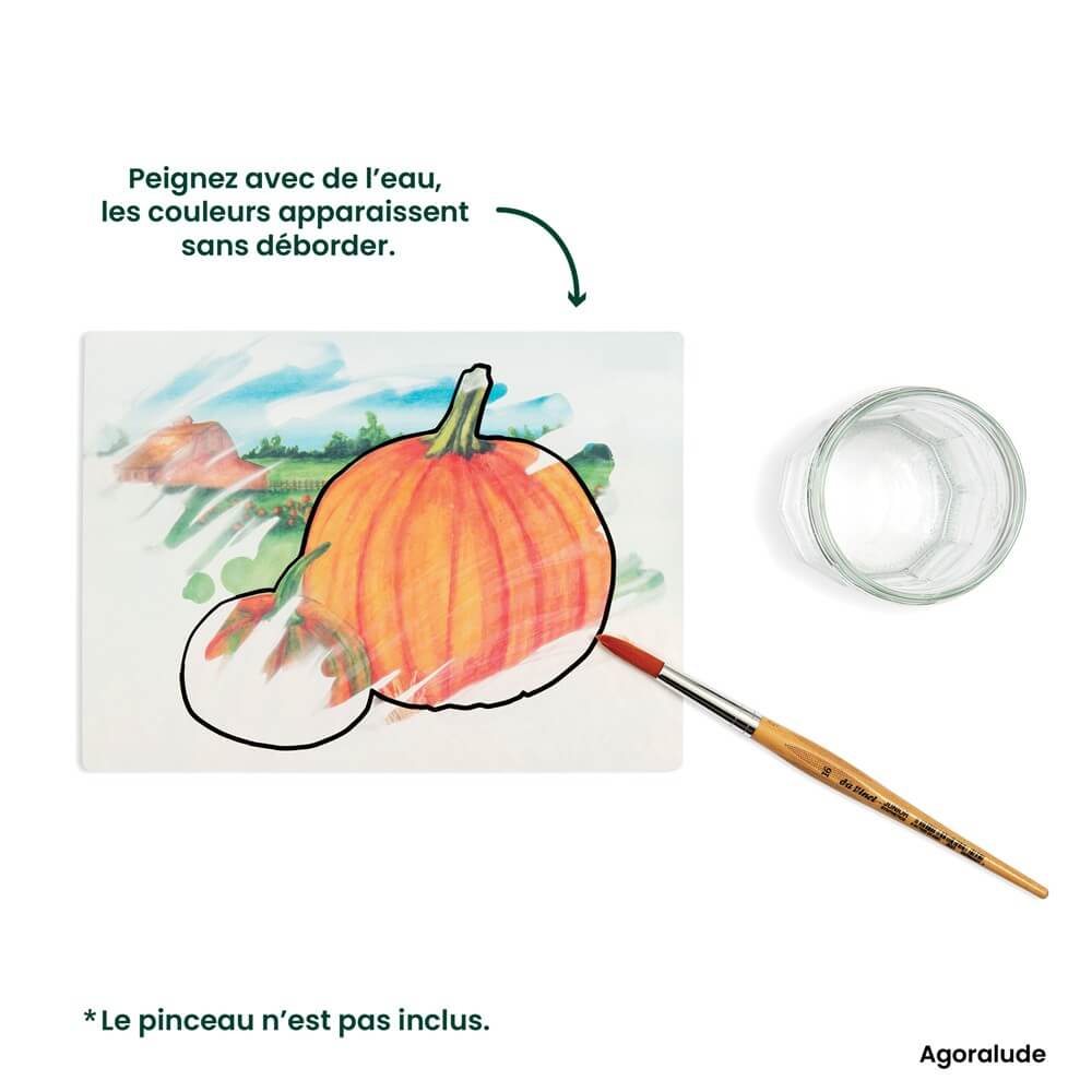 Tableaux Aquapaint La ferme - Tableau avec peinture à l'eau